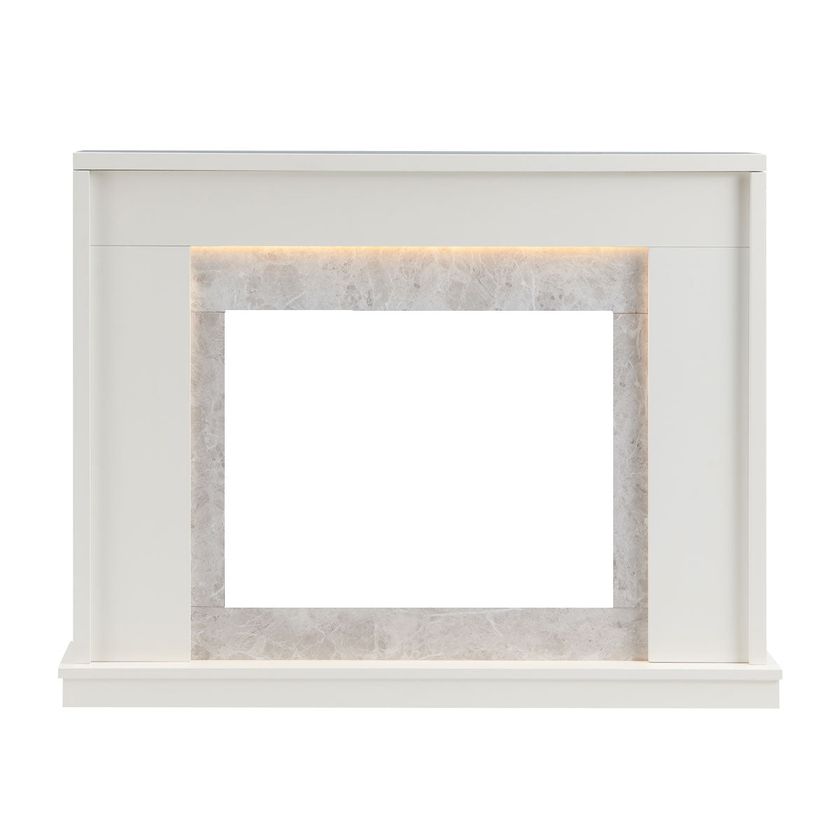 Jade Electric Fireplace Heater White Mantel – Moda Living