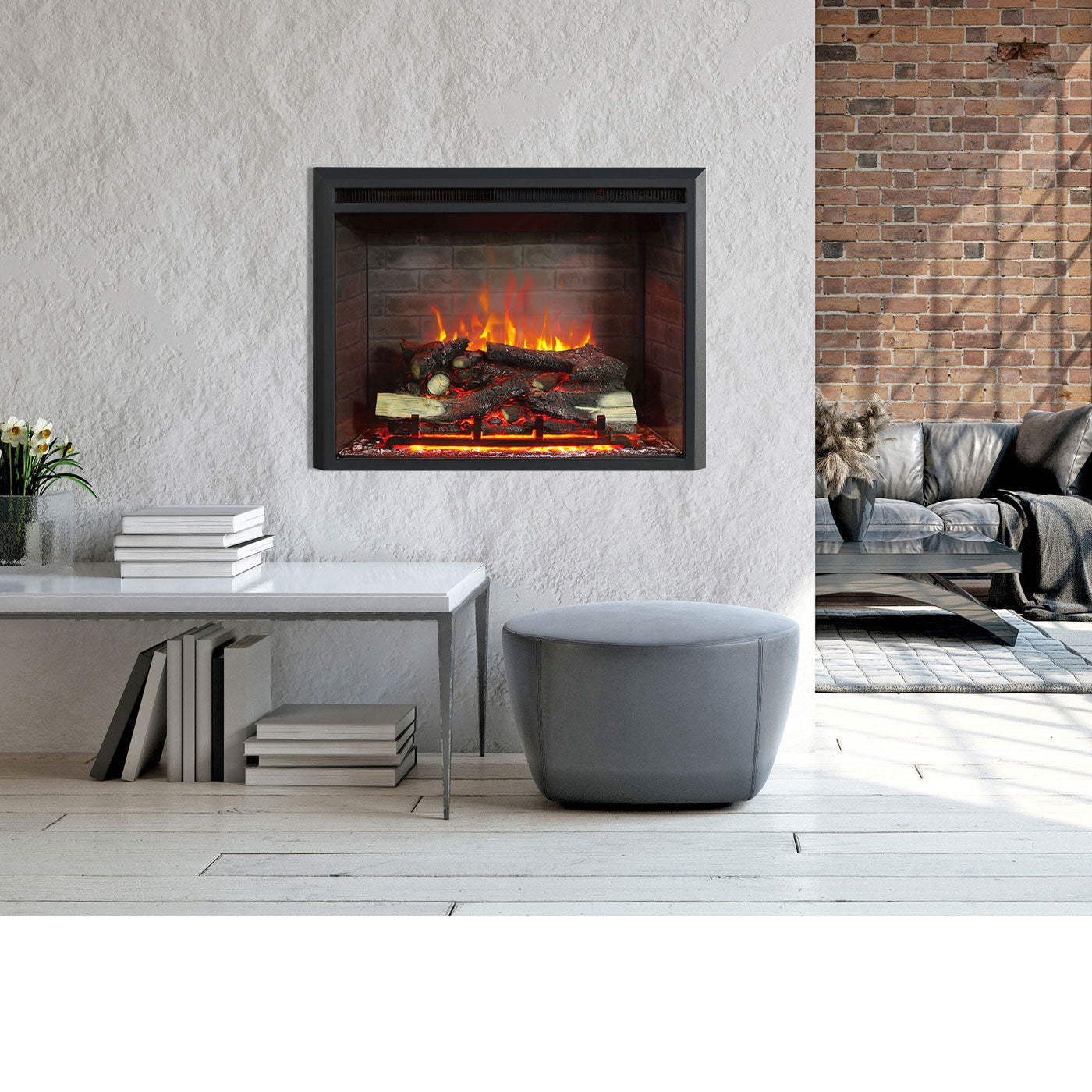 Primo 2000W 30" Electric Fireplace Insert - Moda Living