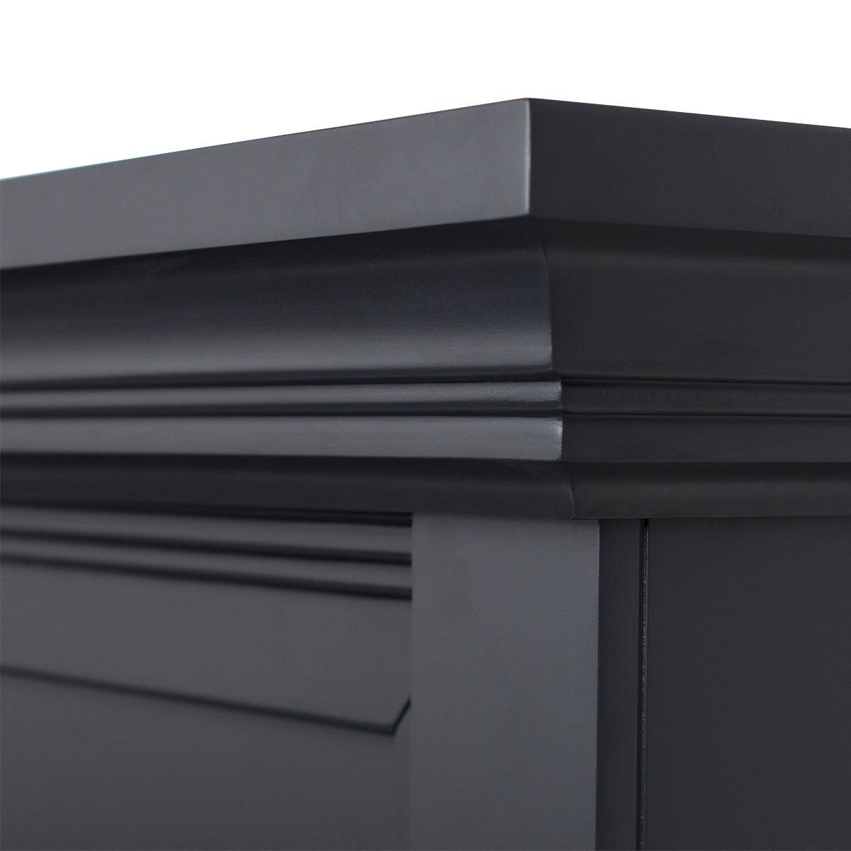 Kingsley 2000W Electric Fireplace Heater Grey Mantel Suite With 30 ...